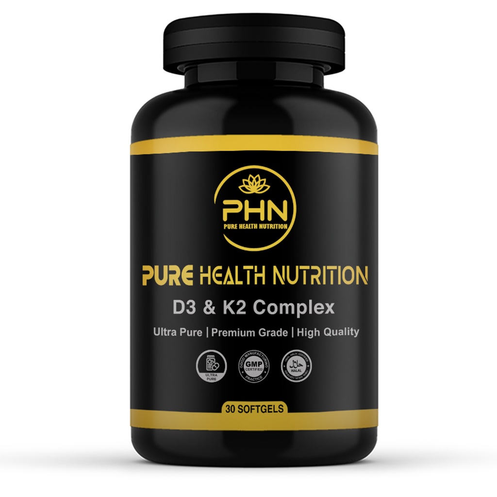 Vitamin D3 Plus K2 Pakistan | PHN Bone & Immunity Support
